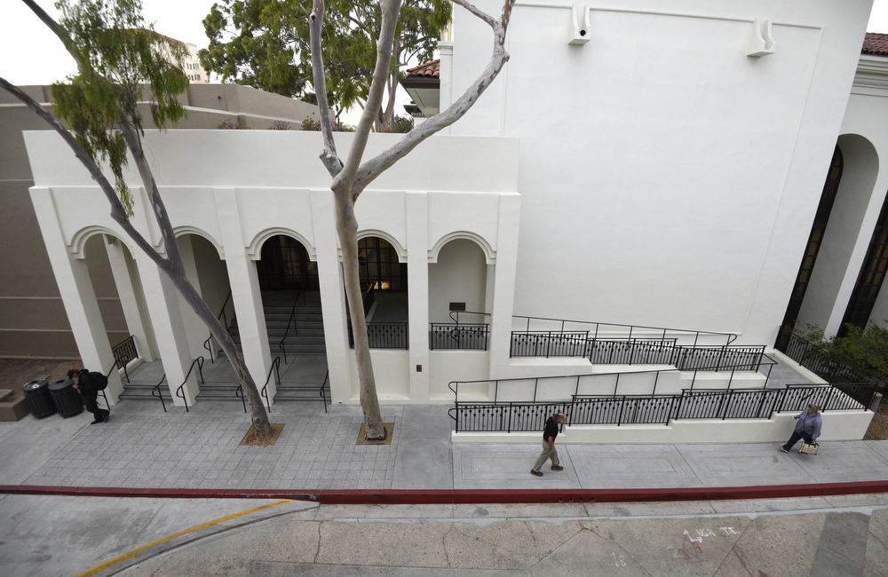 New Downtown Library Ramp Completed