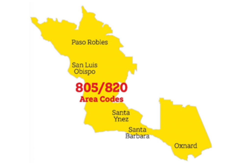 726 Area Code Map
